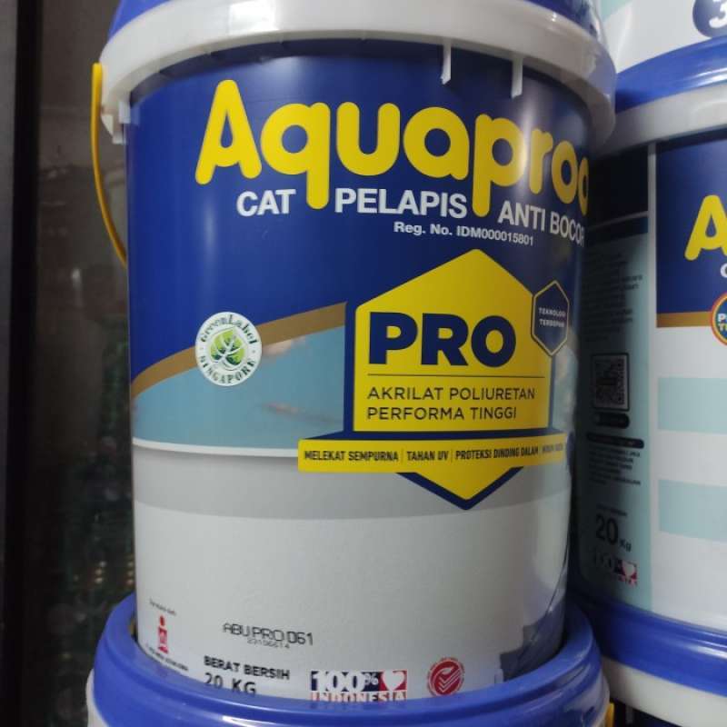 Jual Aquaproof Pro Pelapis Anti Bocor / Waterproofing / Pail / 20kg ...