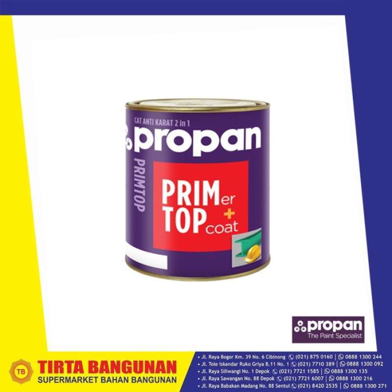 Jual Propan Cat Anti Karat 2 In 1 Primtop 88 1 Kg - Silver Di Seller ...