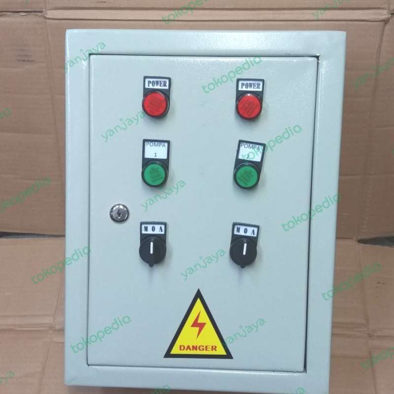 Promo Panel Timer 2 Pompa 1phase 1.5/2hp 220vac/panel Timer Pompa ...