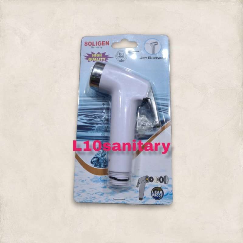Jual Kepala Jet Shower Soligen Kepala Semprotan Shower Cebok Soligen - Putih Di Seller Aghanim ...