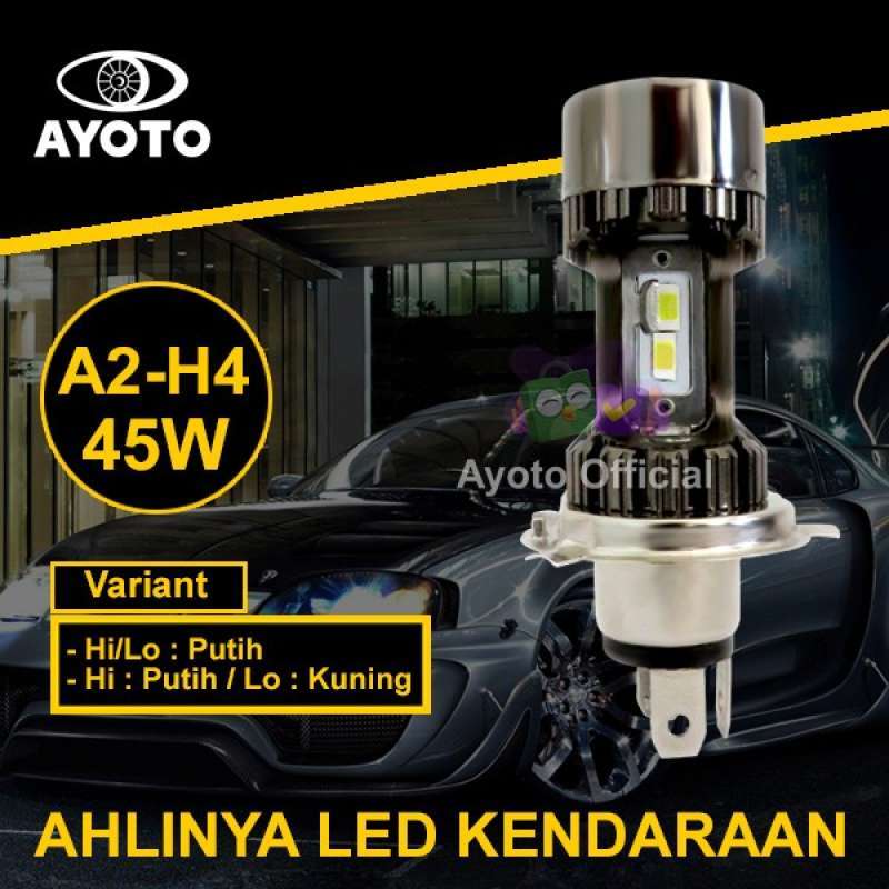 Promo Lampu Led H4 Mobil/truck Ayoto M4a 30w+30w Hi/lo Pnp Terbaik - A3 ...