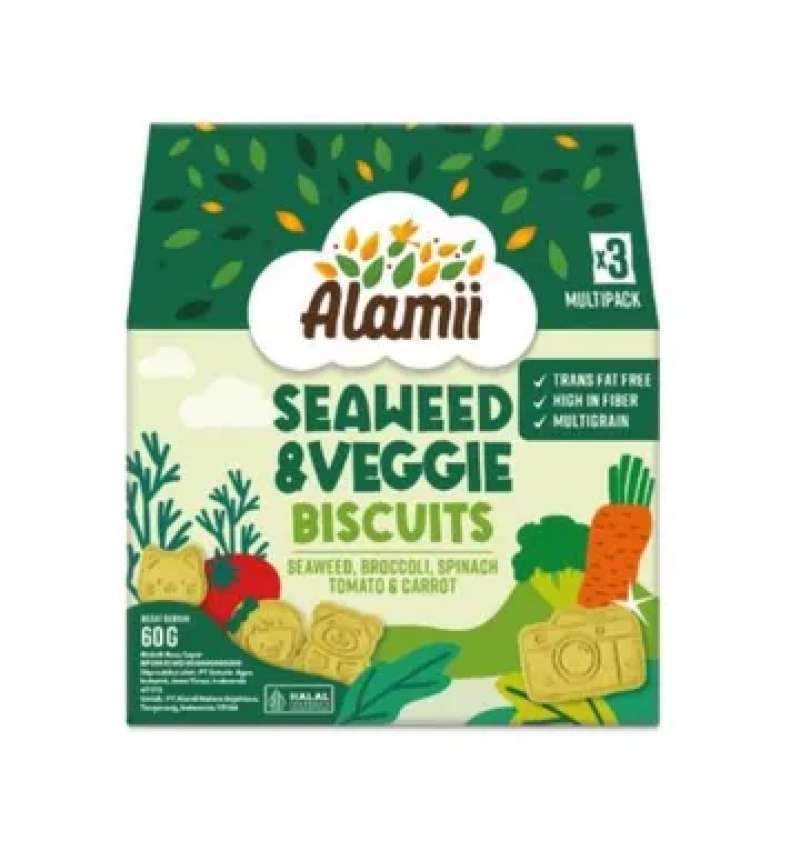 Jual Alamii Seaweed & Veggie Biscuit 60 Gr Di Seller Farmers Market ...