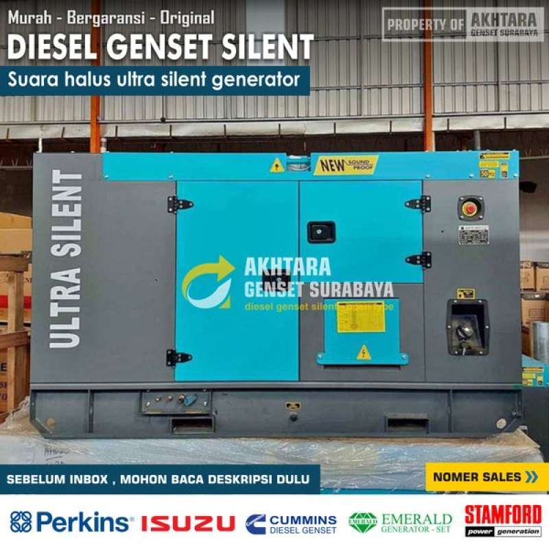 Jual Perkins Diesel Genset 400 Kva - Genset Silent 400 Kva Surabaya ...