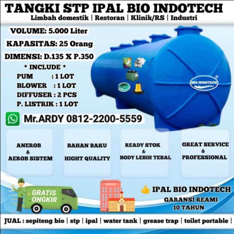 Jual Septic Tank Bio Septic Tank Biotech , Biotank 5000liter Di Seller ...