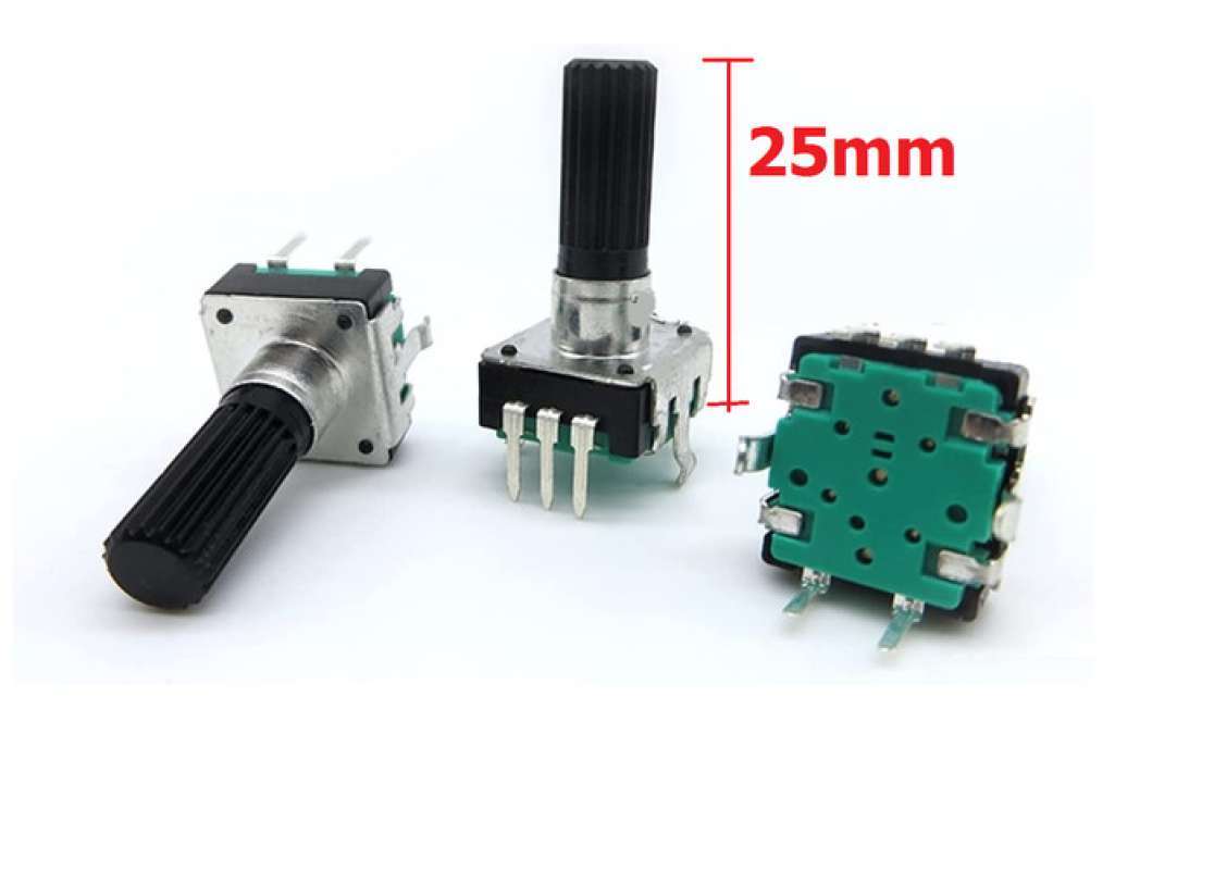 Jual New Original Ec12 12-bit Rotary Encoder Potentiometer Switch 360 ...