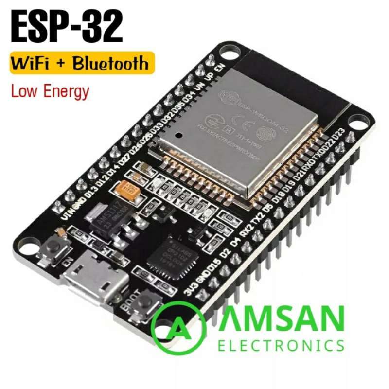 Jual Esp-32 Development Board Wifi Bluetooth Iot Nodemcu Esp32 Wroom 32s Di Seller Yama ...