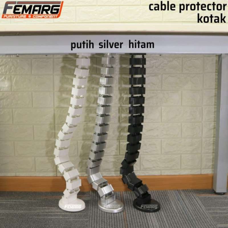 Jual Protector Cable Femarg Bentuk Kotak |belalai Pelindung Kabel ...
