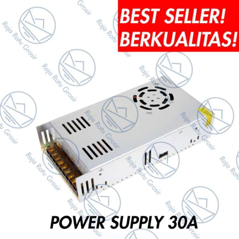 Jual Power Supply Box 30a / 12v Central Panel Cctv Adaptor + Kipas Di ...