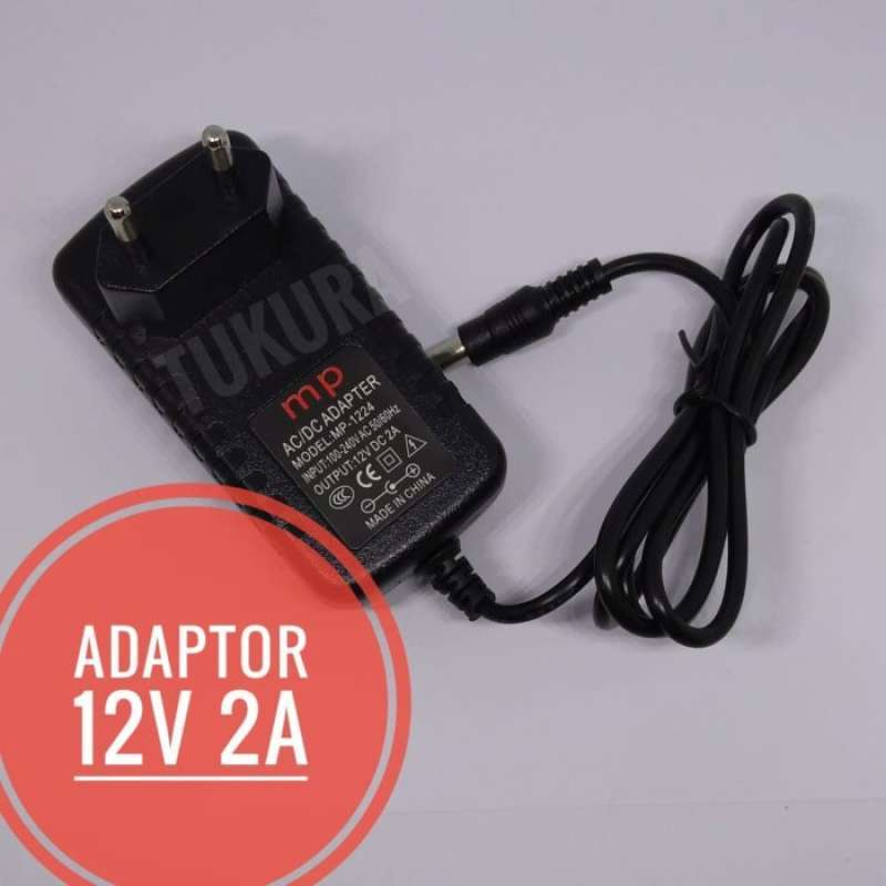 Jual Adaptor Cctv 2a Power Adaptor Serbaguna 12v 2a Murni Original Di ...