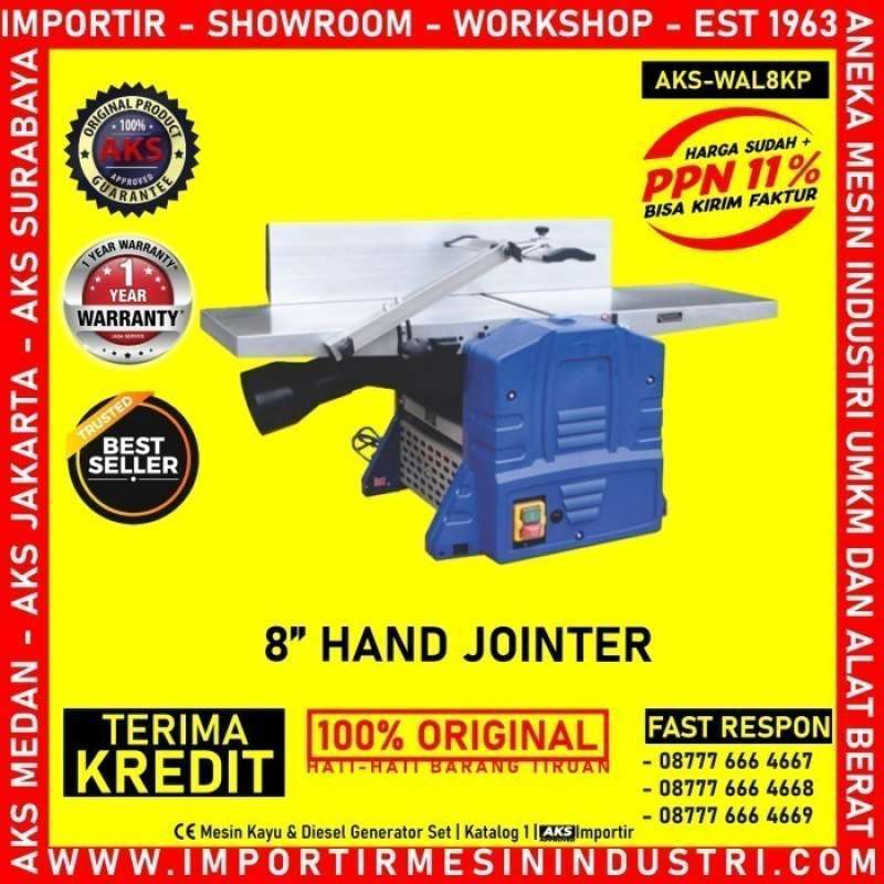 Jual Mesin Kayu Wood Jointer 8 Inch 2 Hp 220 Volt | Aks - Wal8kp Di ...