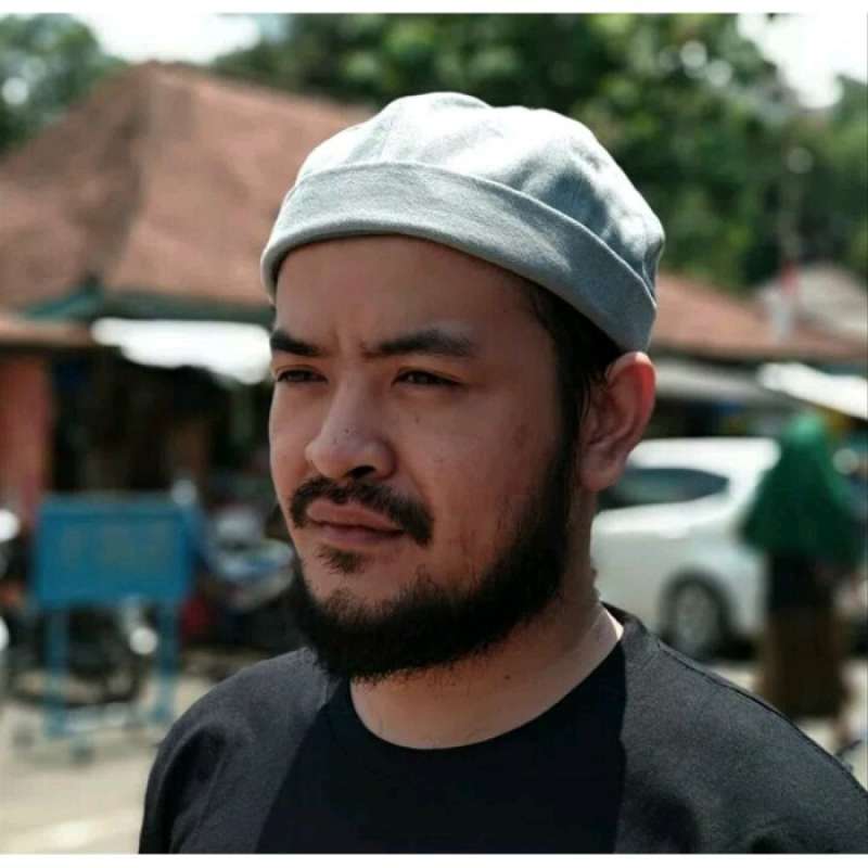 Jual Zu205 Peci Brimless Hijrah Beanie Miki Mickey Caps Kopiah Modern ...