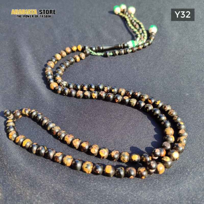 Jual Tasbih Yuser Laut Merah Natural Serat Emas Di Seller Zati Shop ...
