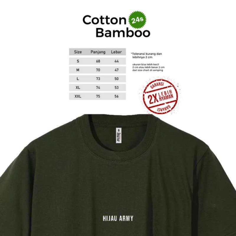 Jual Kaos Polos Cotton Bamboo 24s Anti Bakteri Katun Bambu Premium 24s ... Jual Kaos Polos Cotton Bamboo 24s Anti Bakteri Katun Bambu Premium 24s ...