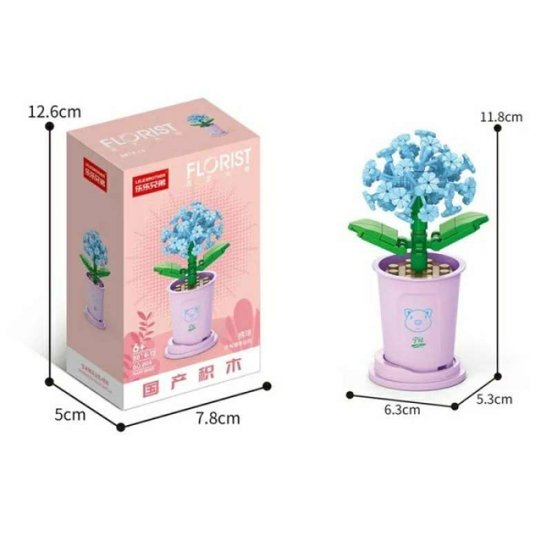 Promo Nano Block Mainan Balok Building Block Nano Bricks Balok Flower ...