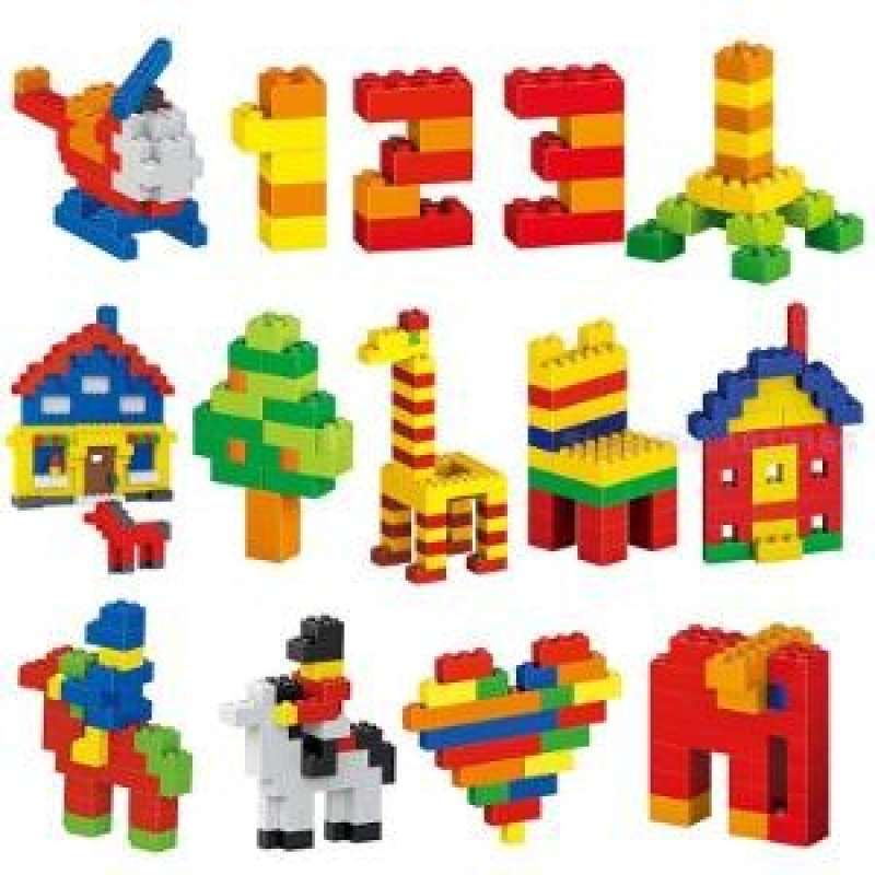 Promo Building Block Brick Balok Susun Classic 1000 Pcs - Pintu&jendela ...