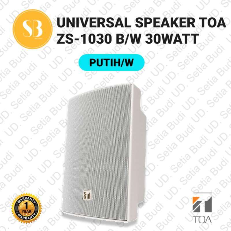 Promo Toa Universal Speaker Zs-1030 B/w 30 Watt Diskon 23% Di Seller ...