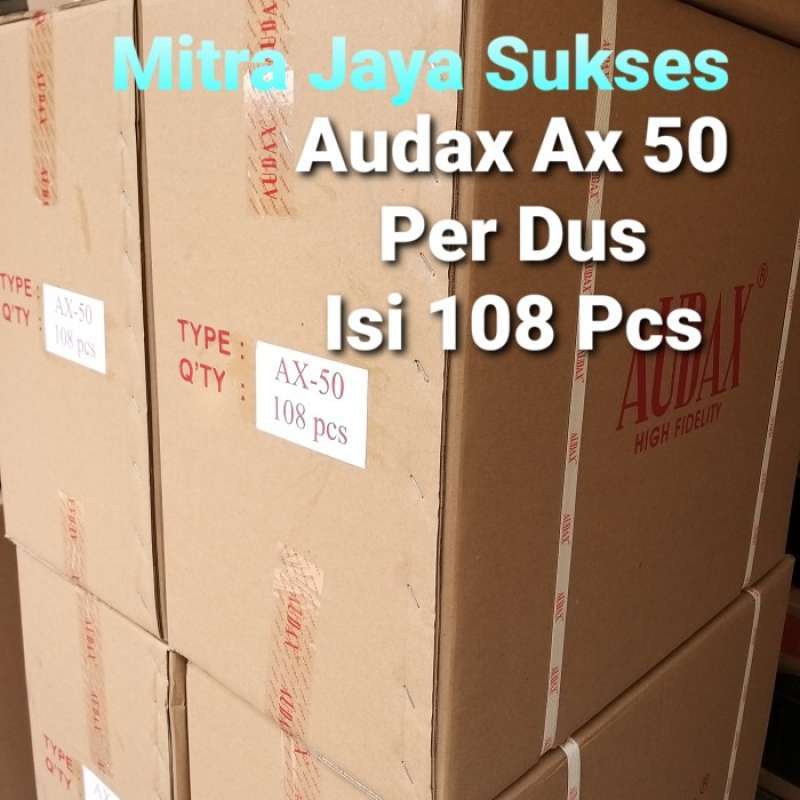 Promo Tweeter Audax Ax 50 Kartonan Speaker Walet Diskon 23% Di Seller Ryoma Store - Kebon Kacang ...