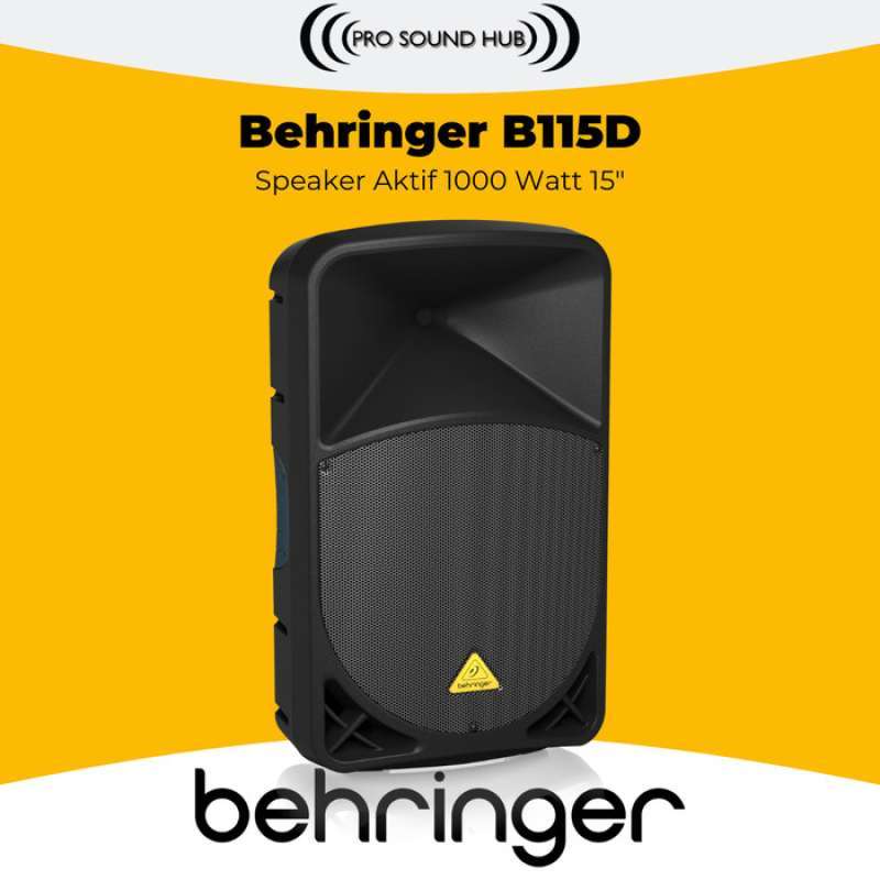 Promo Behringer B115d B115 B-115d B 115 D Speaker Aktif 15 1000 Watt ...
