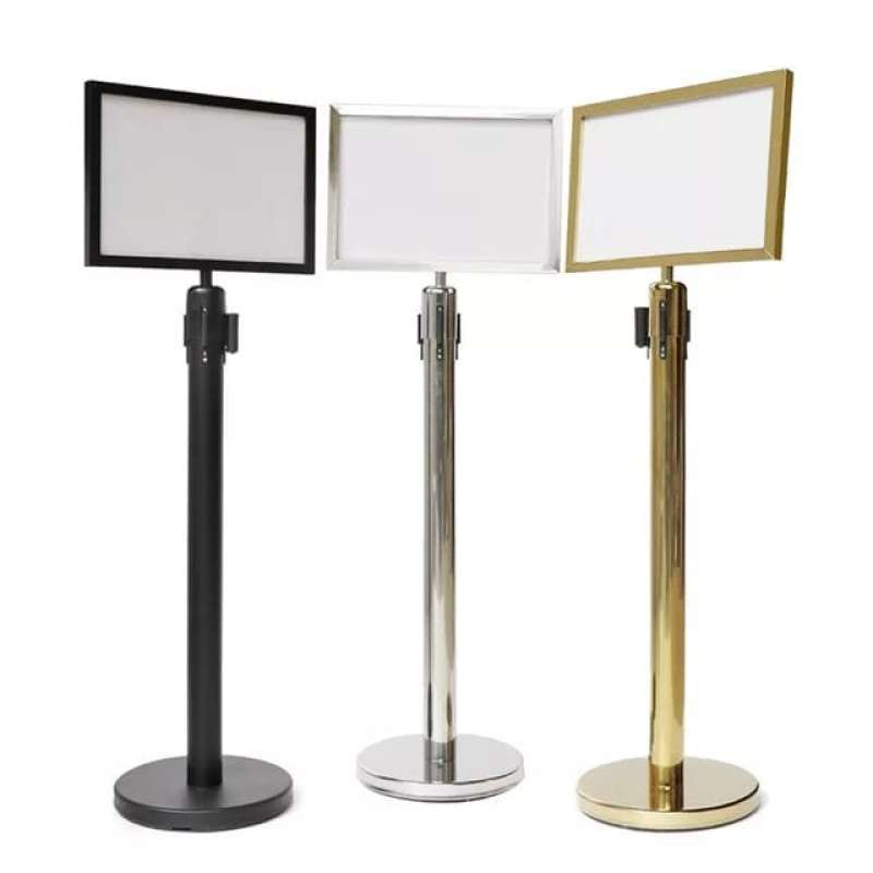 Promo Sign Frame Stainless A3 Landscape Signage Poster Papan Diskon 23% ...