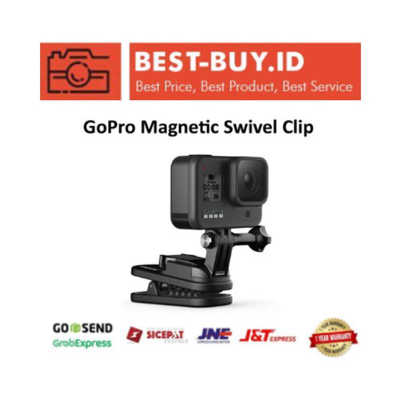 Promo Gopro Magnetic Swivel Clip (original Gopro Mounting) Diskon 23% ...