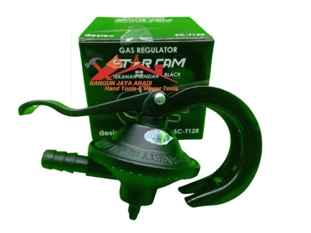 Promo Kepala Regulator Kompor Gas Starcam Destec Sc-t12r Black Edition ...