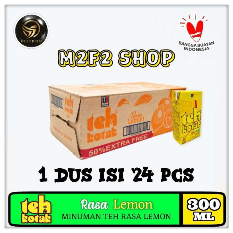 Promo Teh Kotak Ultra Rasa Lemon Tea - 300 Ml (kemasan Karton) Diskon ...