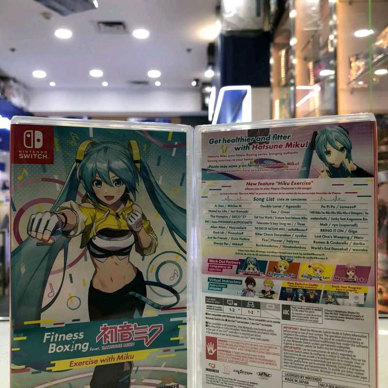 Jual Switch Fitness Boxing Feat Hatsune Miku Isshoni Exercise Di Seller ...