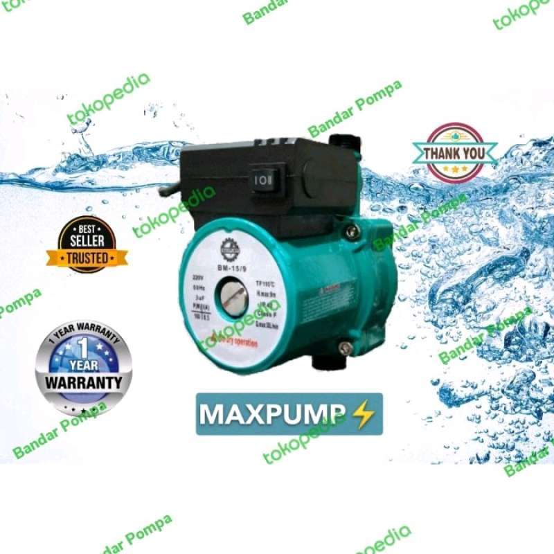 Promo Pompa Booster 100 Watt Silent Pendorong Pompa Dorong Auto Water Heater Diskon 23% Di ...