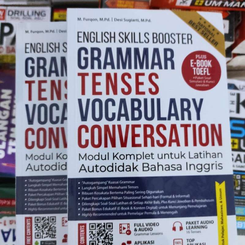 Promo Buku English Skillis Booster Grammar Tenses Diskon 23% Di Seller Emerald Store - Petojo ...