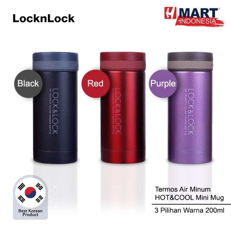 Promo Locknlock - Termos Air Minum Hot&cool Mini Mug 200ml Diskon 33% ...
