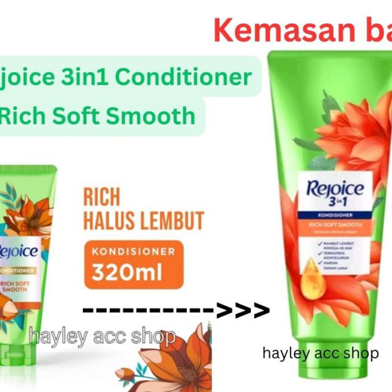 Jual Rejoice Conditioner Rich Halus Lembut 320ml P&g Di Seller Pro-id - Cengkareng Timur, Kota ...