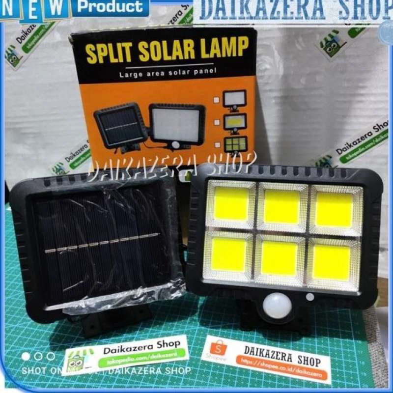 Promo Ini Lampu Taman Tenaga Surya - Solar Cell Terpisah - Sensor Gerak 56 - Lampu Led - 6 ...