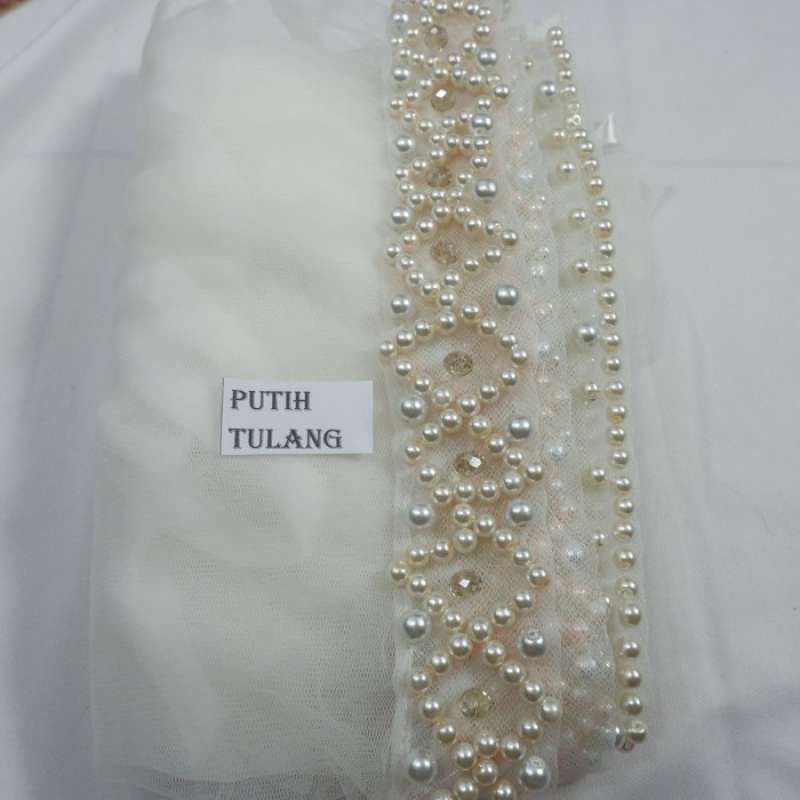 Jual Veil Mutiara Hardnet Tile Silk Premium Slayer Pengantin All Varian ...