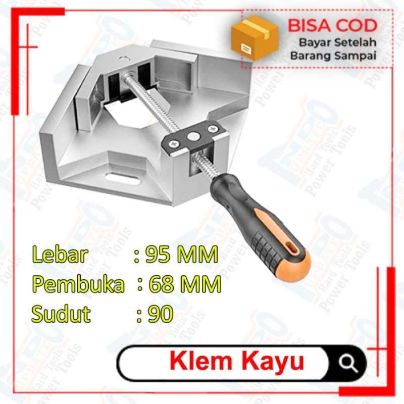 Promo Corner Klem Clamp Presisi Penyiku Besi Swing Jaw Sudut 90 Derajat ...