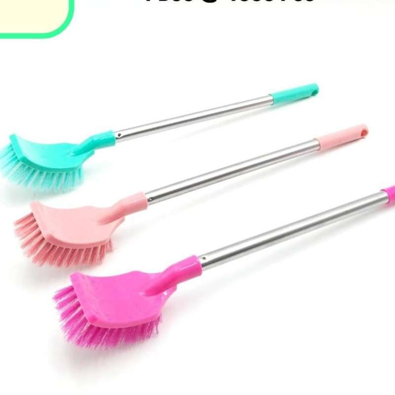 Jual Sikat Wc Bak Dinding Toilet Brush Kamar Mandi Segi Kotak Stainless ...