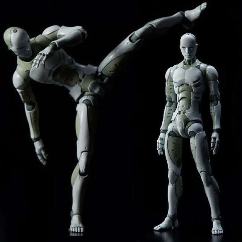 Promo Heavy Industries Synthetic Human Male Voxel Articulate Kws Figure ...