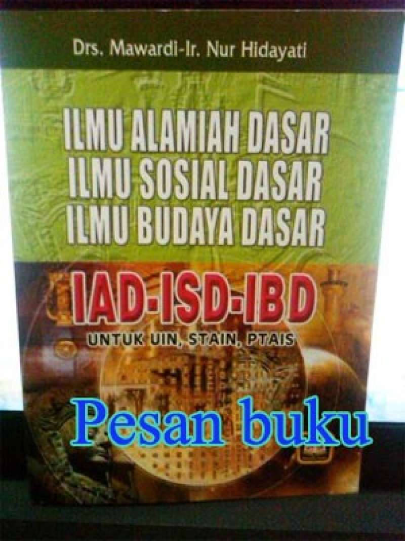 Promo Buku Ilmu Alamiah Dasar, Ilmu Sosial Dasar, Ilmu Budaya Dasar ...