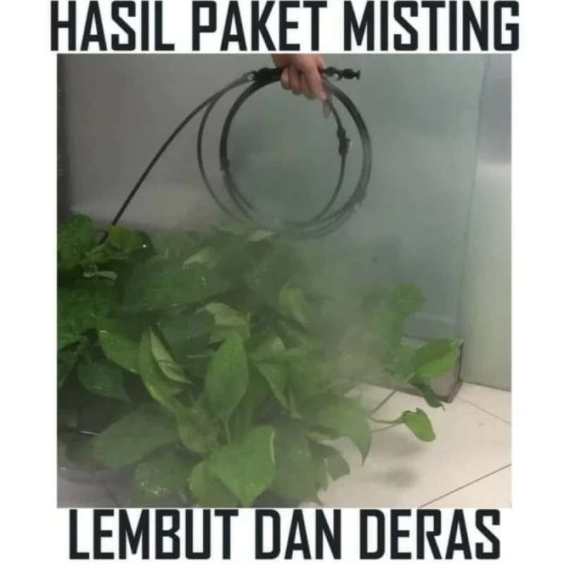 Promo Misting Kabut Rumah Walet 10 Titik Nozzel Pompa Kemflo 48v Diskon ...