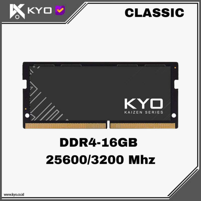 Promo Ram Nb Kyo Kaizen Ddr4 16gb 25600 / 3200 Mhz Ram Nb Ddr4 16gb ...