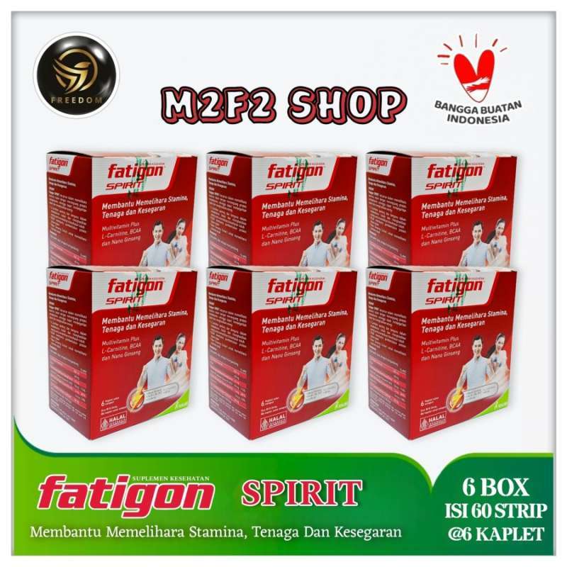 Promo Fatigon Spirit Multivitamin Plus Suplement Kesehatan | Strip - 6 ...