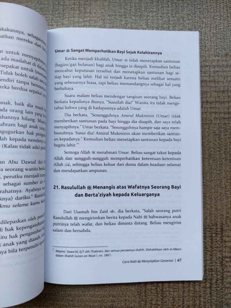 Promo Ori Buku Cara Nabi Menyiapkan Generasi Sebelum Lahir - Usia Pra ...