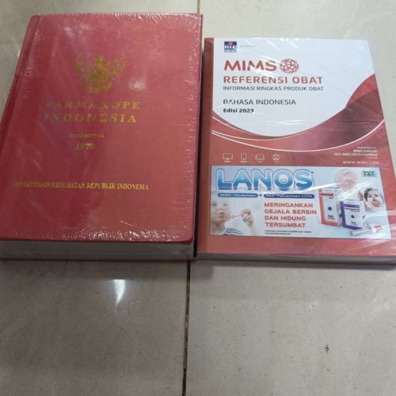 Promo Ori Paket 2 Buku Farmakope Edisi 3 Mims Referensi Obat 2023 Edisi ... Promo Ori Paket 2 Buku Farmakope Edisi 3 Mims Referensi Obat 2023 Edisi ...
