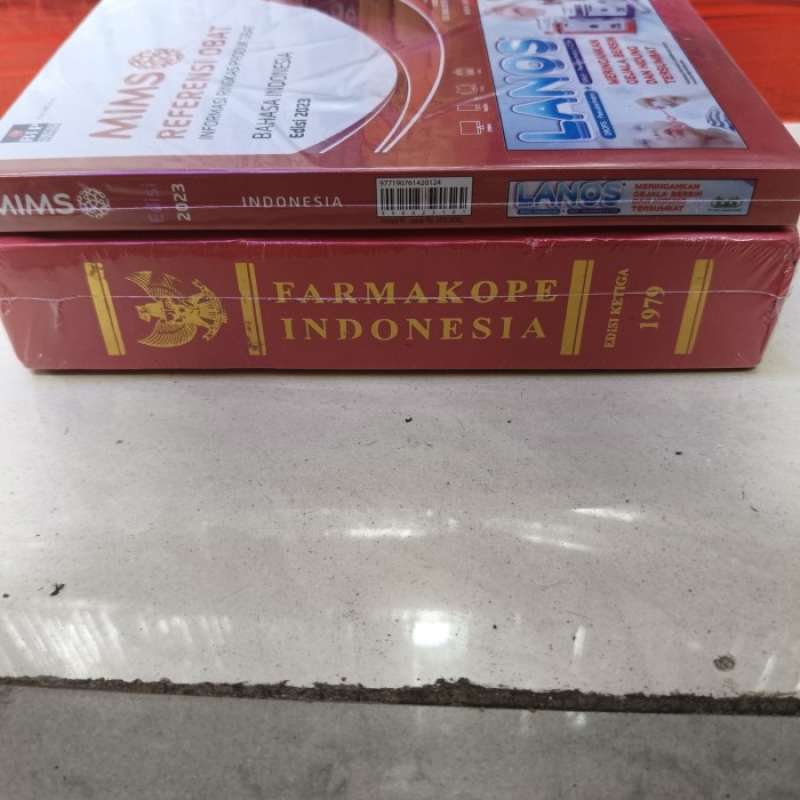 Promo Ori Paket 2 Buku Farmakope Edisi 3 Mims Referensi Obat 2023 Edisi ...