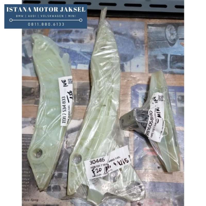 Promo Sliding Rail Plastik Rantai Mini Cooper R56 / Bmw F20 Set 3pcs ...