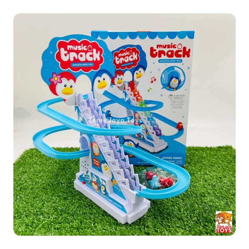Promo Mainan Anak Pinguin Tangga - Kereta Tangga Elektrik - Penguin ...