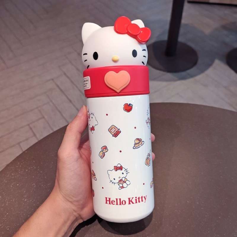 Promo Botol Minum Termos Tumbler Karakter Sanrio Anak 316 Stainless Steel 350ml Cinnamoroll My ...