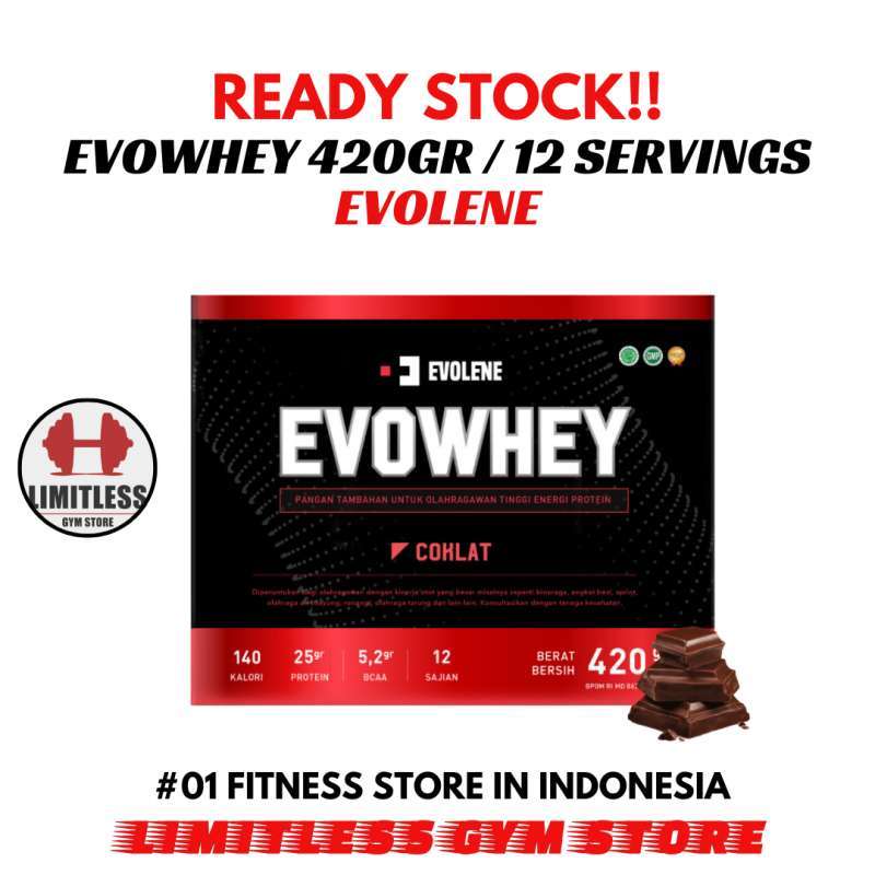 Jual Evolene Evo Whey Evowhey 12 Serving Sachet Bpom Halal Susu Protein ...