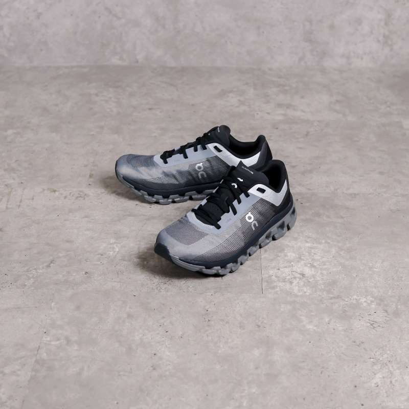 Promo Sepatu On Cloud Flow Dark Graphite Sneaker 100% Original Diskon ...