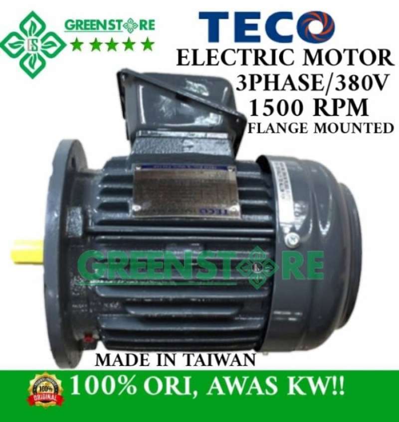 Promo Aesv1s 1.5kw 2hp 3phase 4pole B5 Flange Teco Electric Motor Diskon 23% Di Seller Zuka ...