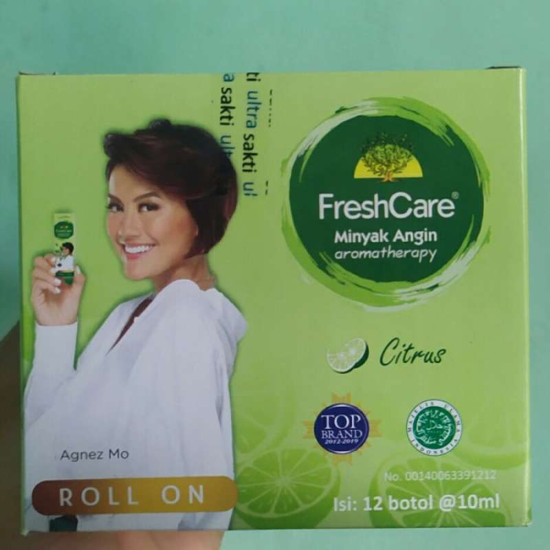 Promo Freshcare Citrus 10ml 1 Box 12 Botol | Fresh Care 10 Ml ...